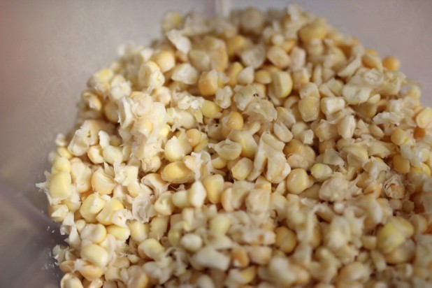 Beignets de maïs frais - Alice Pégie Cuisine