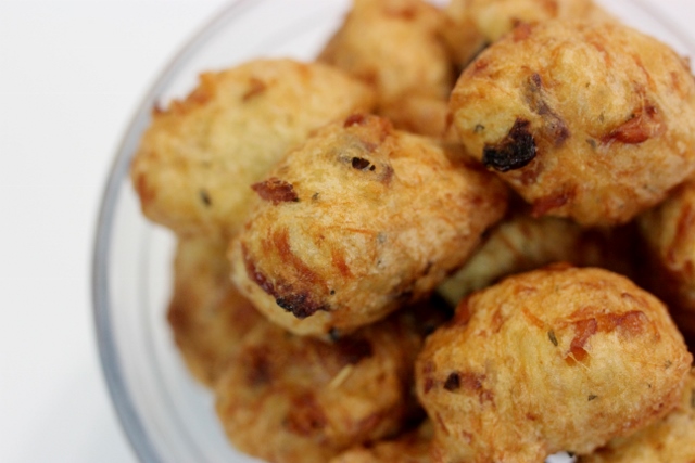Les Beignets à la morue - Alice Pégie Cuisine
