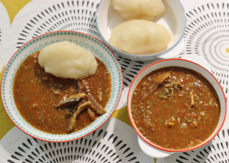 Sauce Gombo au poisson fumé - Alice Pégie Cuisine