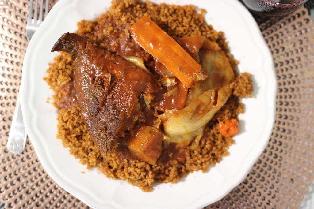 Le THIEBOU DIEN (riz au poisson) recette sénégalaise