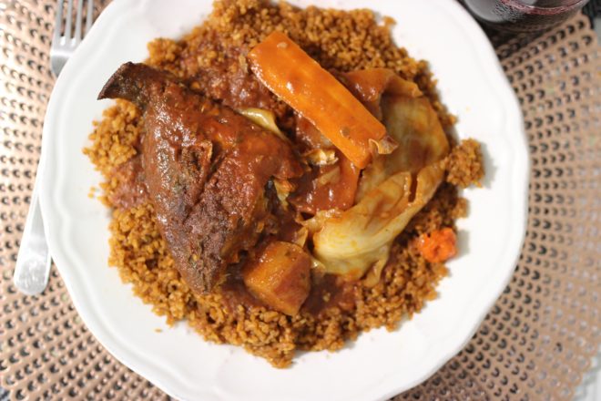 Le THIEBOU DIEN (riz au poisson) recette sénégalaise