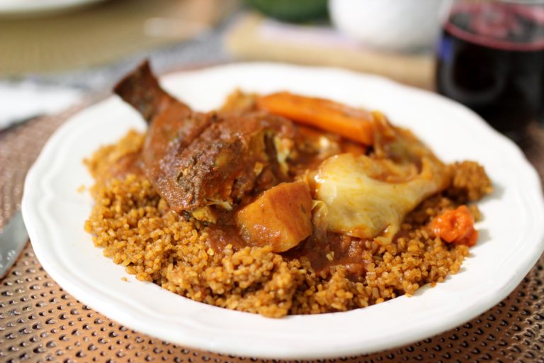 Le THIEBOU DIEN (riz au poisson) recette sénégalaise
