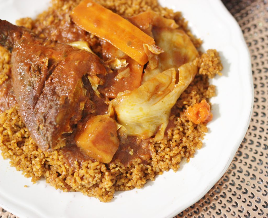 Le THIEBOU DIEN (riz au poisson) recette sénégalaise