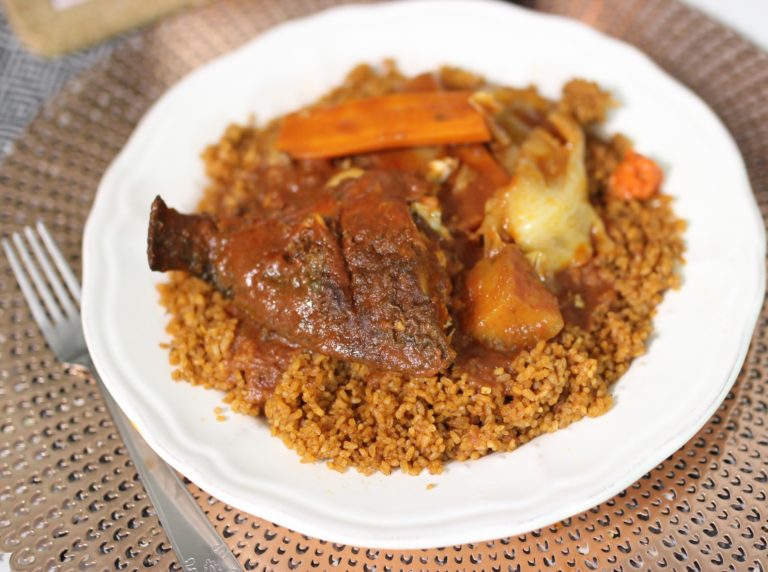 Le THIEBOU DIEN (riz au poisson) recette sénégalaise