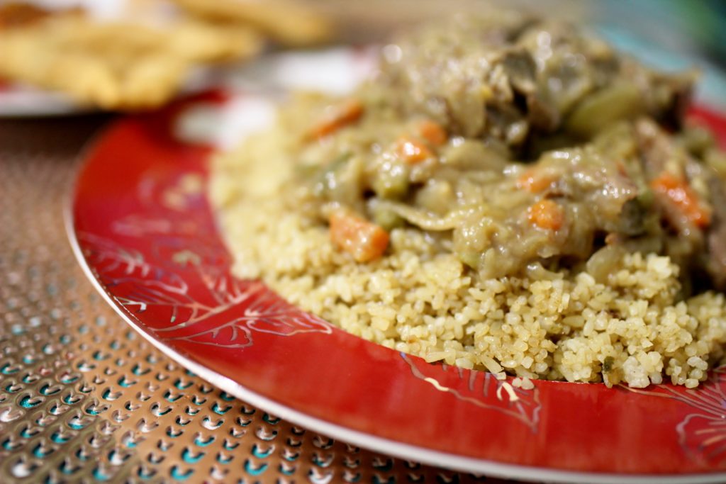 Le THIEBOU YAPP (riz à la viande) recette sénégalaise - Alice Pégie Cuisine
