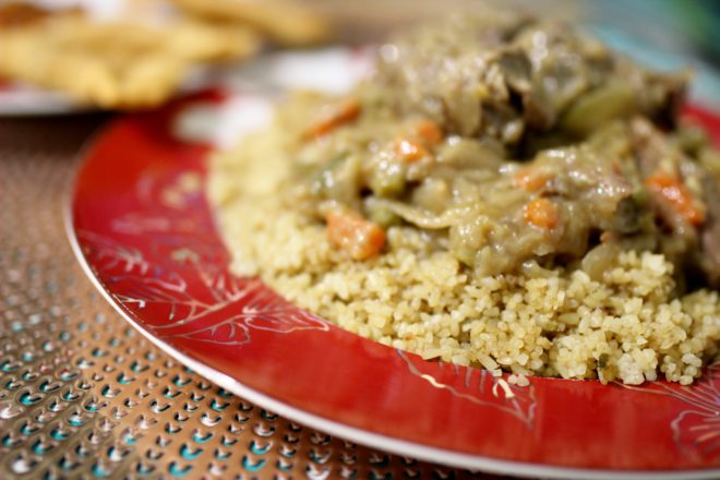 Le THIEBOU YAPP (riz à la viande) recette sénégalaise - Alice Pégie Cuisine