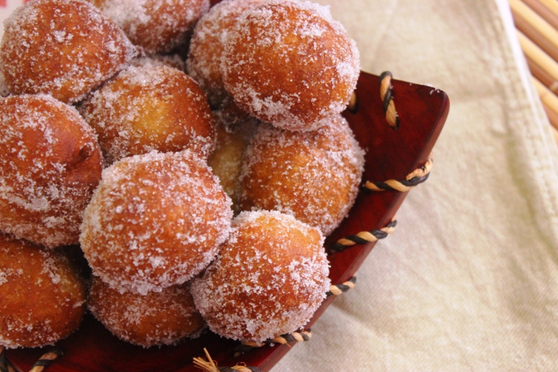 Beignets de banane à l'orange - Alice Pégie Cuisine