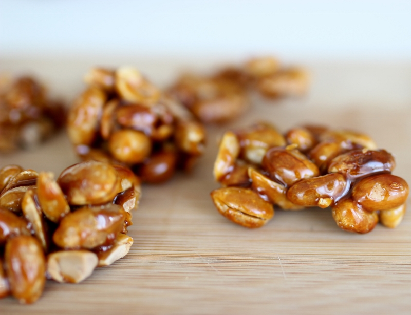 Doce de Ginguba (nougat au caramel et arachides) - Alice Pégie Cuisine