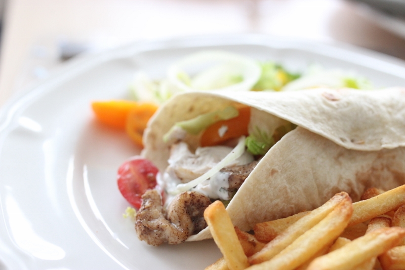 Mon chawarma (kebab) de Poulet - Alice Pégie Cuisine