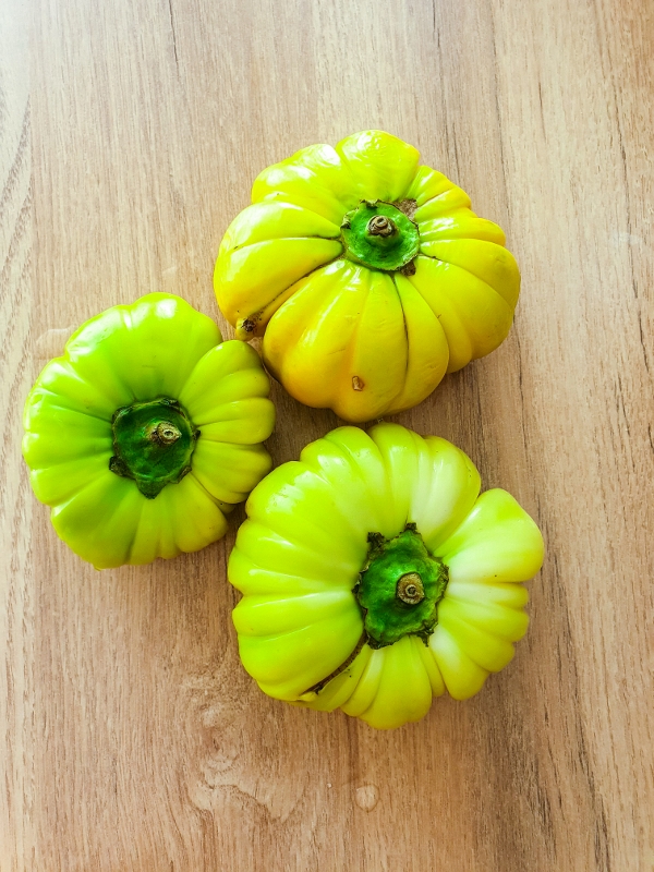 Porc fumé sauce à l'aubergine africaine - Alice Pégie Cuisine