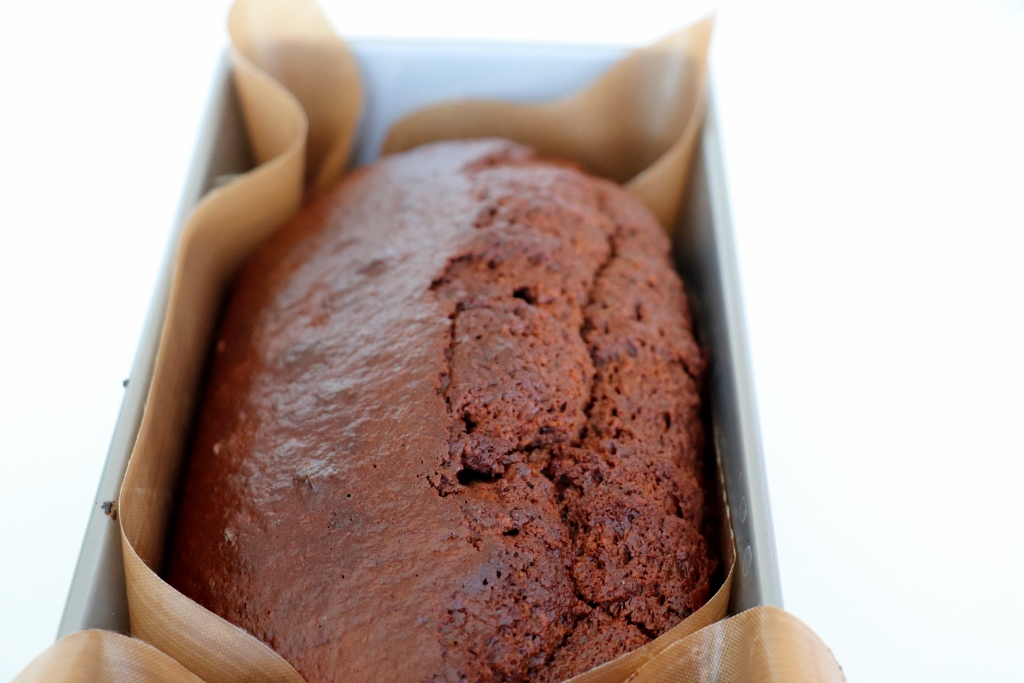 Cake au chocolat & noisette - Alice Pégie Cuisine