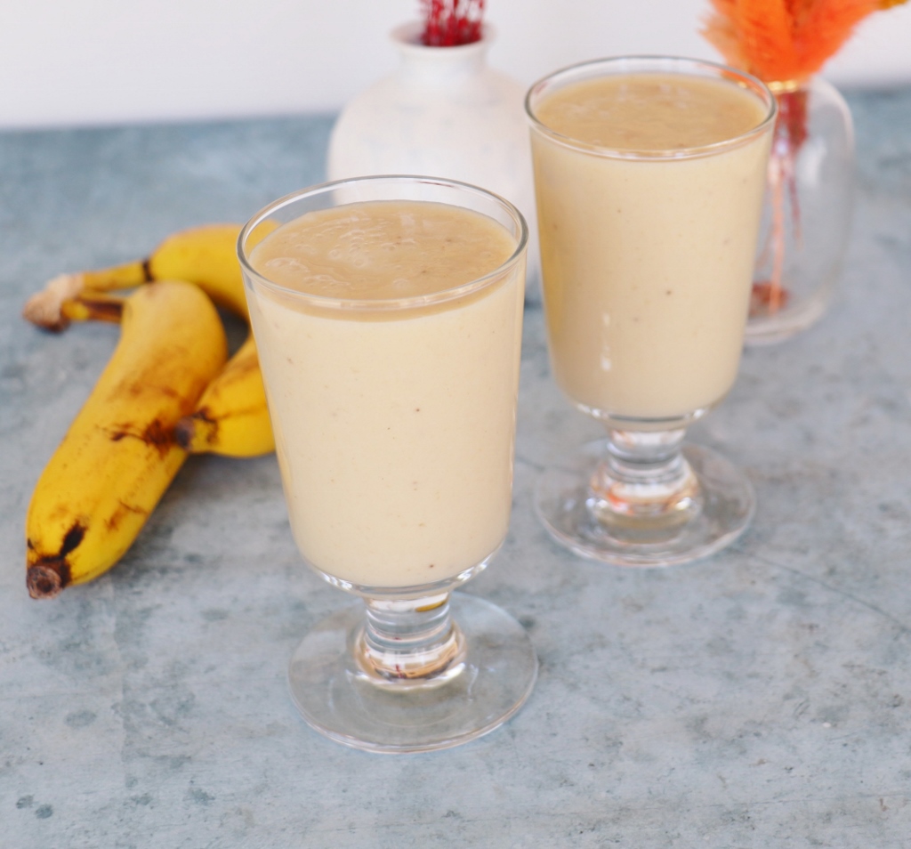 Milk Shake à la Banane & Kossam - Alice Pégie Cuisine