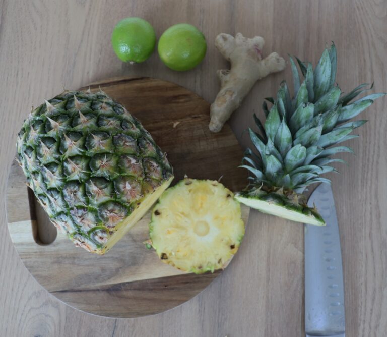 Jus de gingembre à l'ananas recette sénégalaise