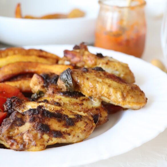 Le Poulet DG (recette camerounaise) - Alice Pégie Cuisine